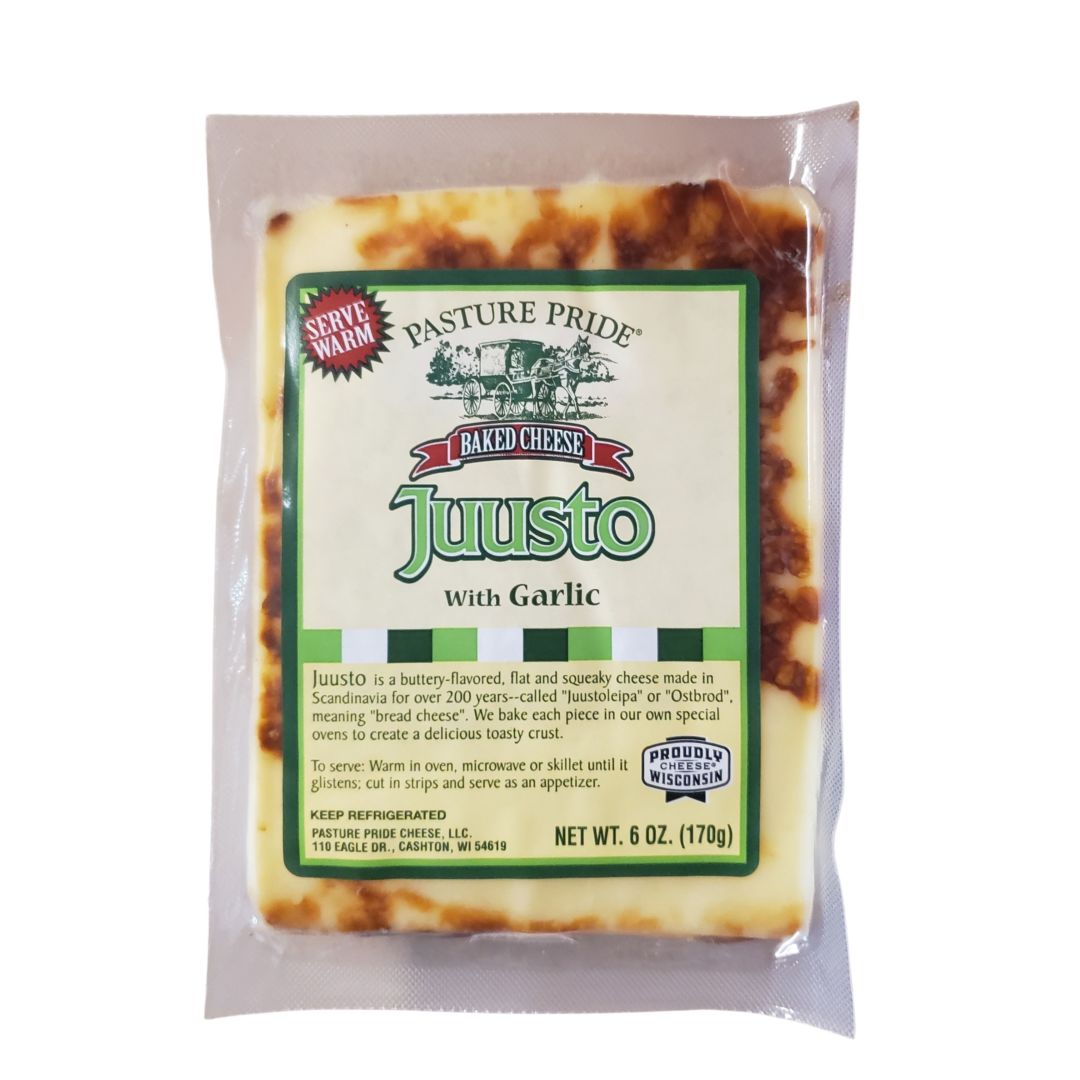 Buy Garlic Juusto (Baked Cheese) Online from Westby Creamery