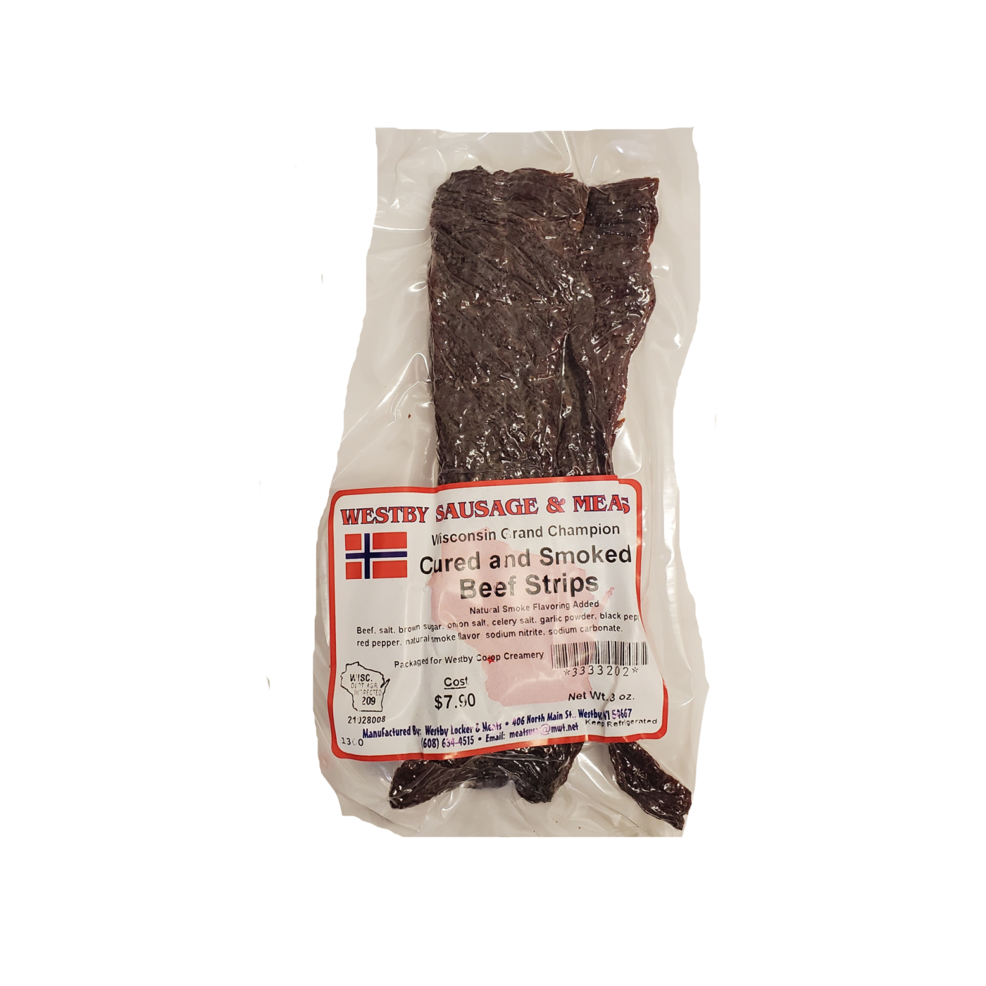 12 oz. Westby Locker Traditional Summer Sausage | Westby Creamery