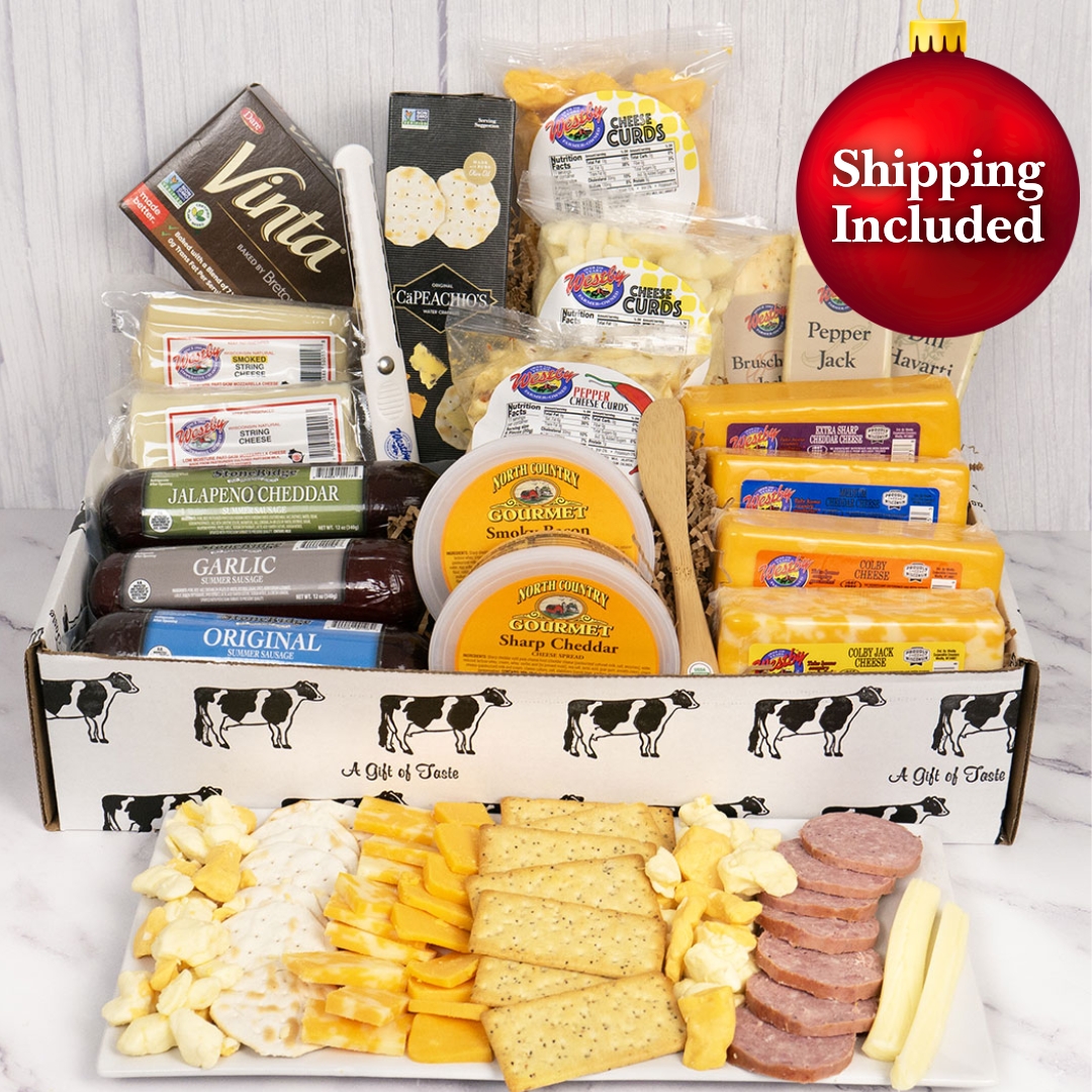 MEGA Cheese Gift Box - Westby Cooperative Creamery