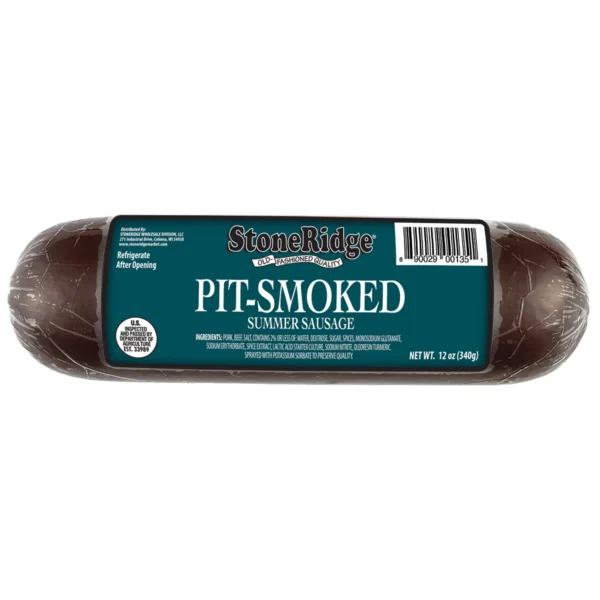 StoneRidge - Pit-Smoked Summer Sausage - Westby Cooperative Creamery